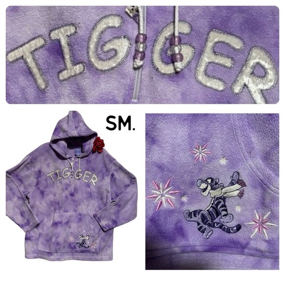 Disney | Jackets & Coats | Disney Tigger Winnie The Pooh Sherpa Fleece ...